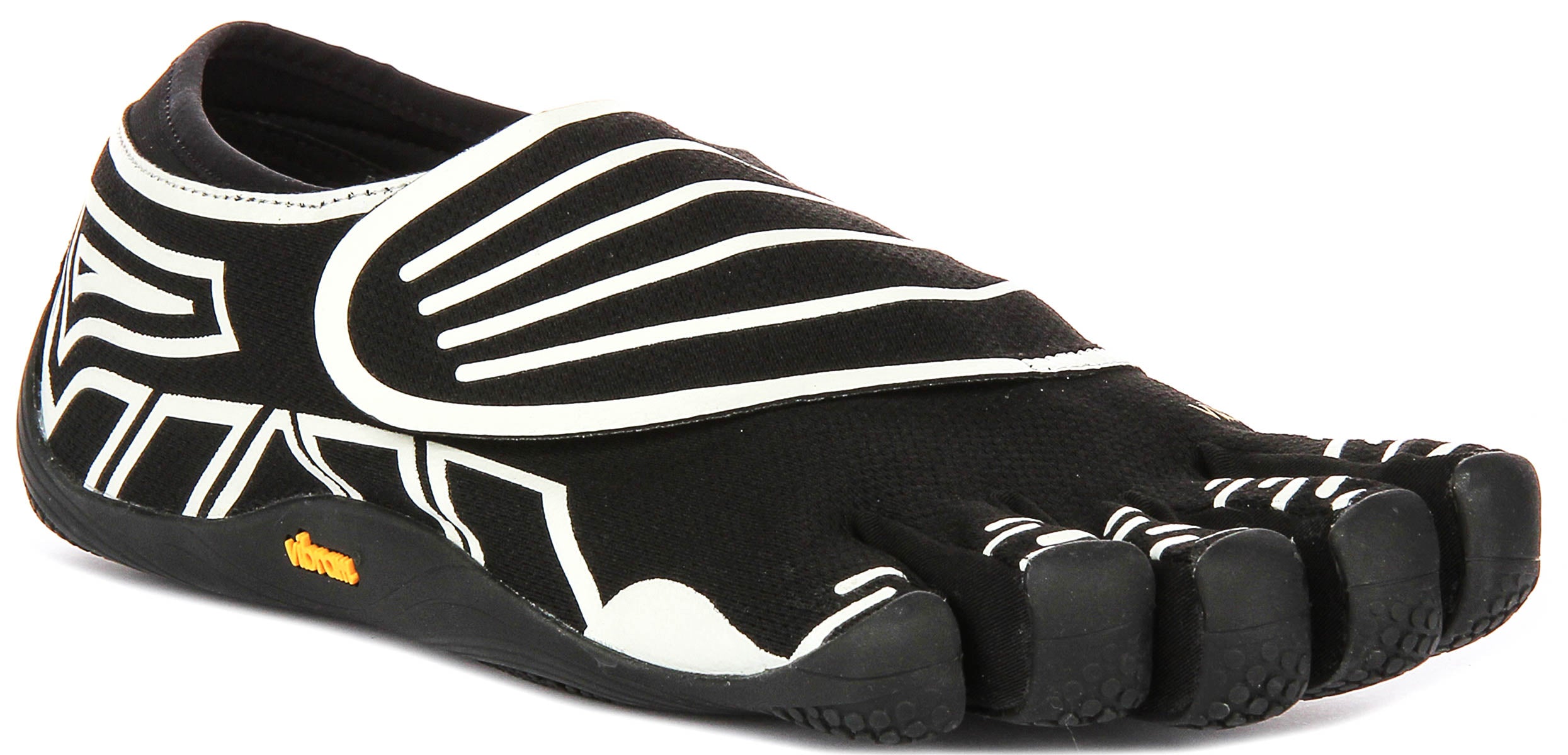 Vibram FiveFingers Groundsplay Black White Mens Shoes | Barefoot – 4feetshoes