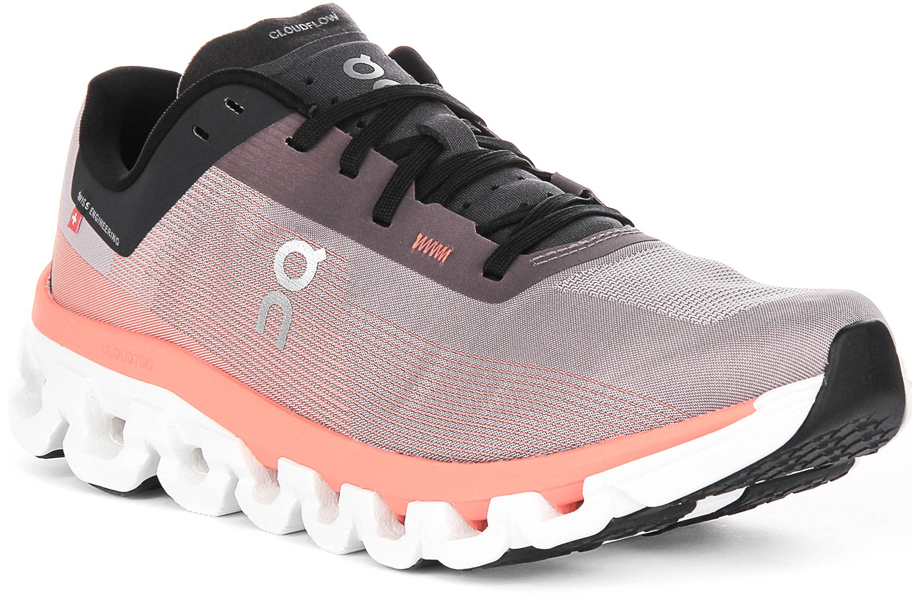 On Running Cloudflow 4 In Orange Purple For Women | Runner – 4feetshoes