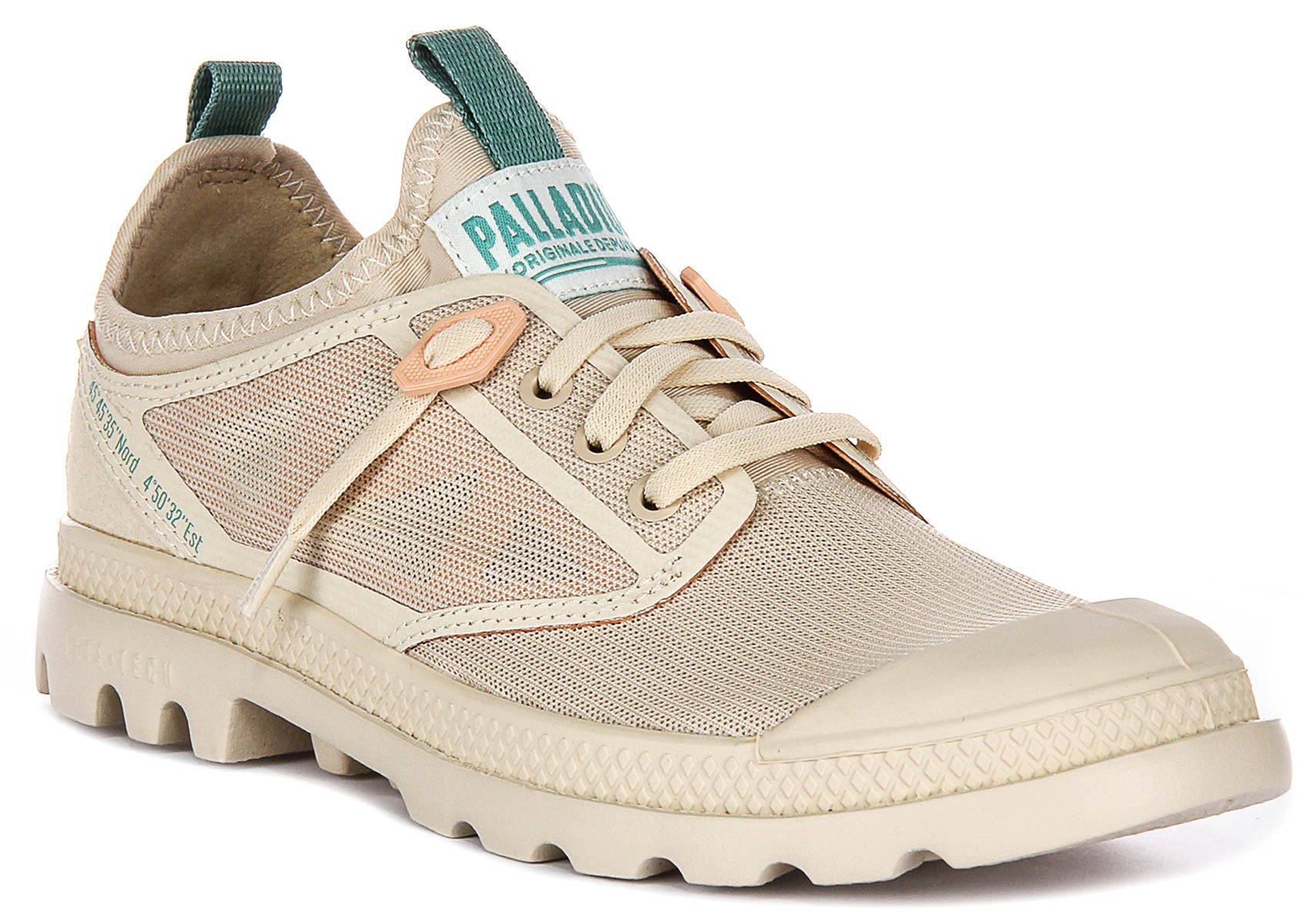 Palladium Pampa Lite Travel In Almond | Ready Low Cut Trainer – 4feetshoes