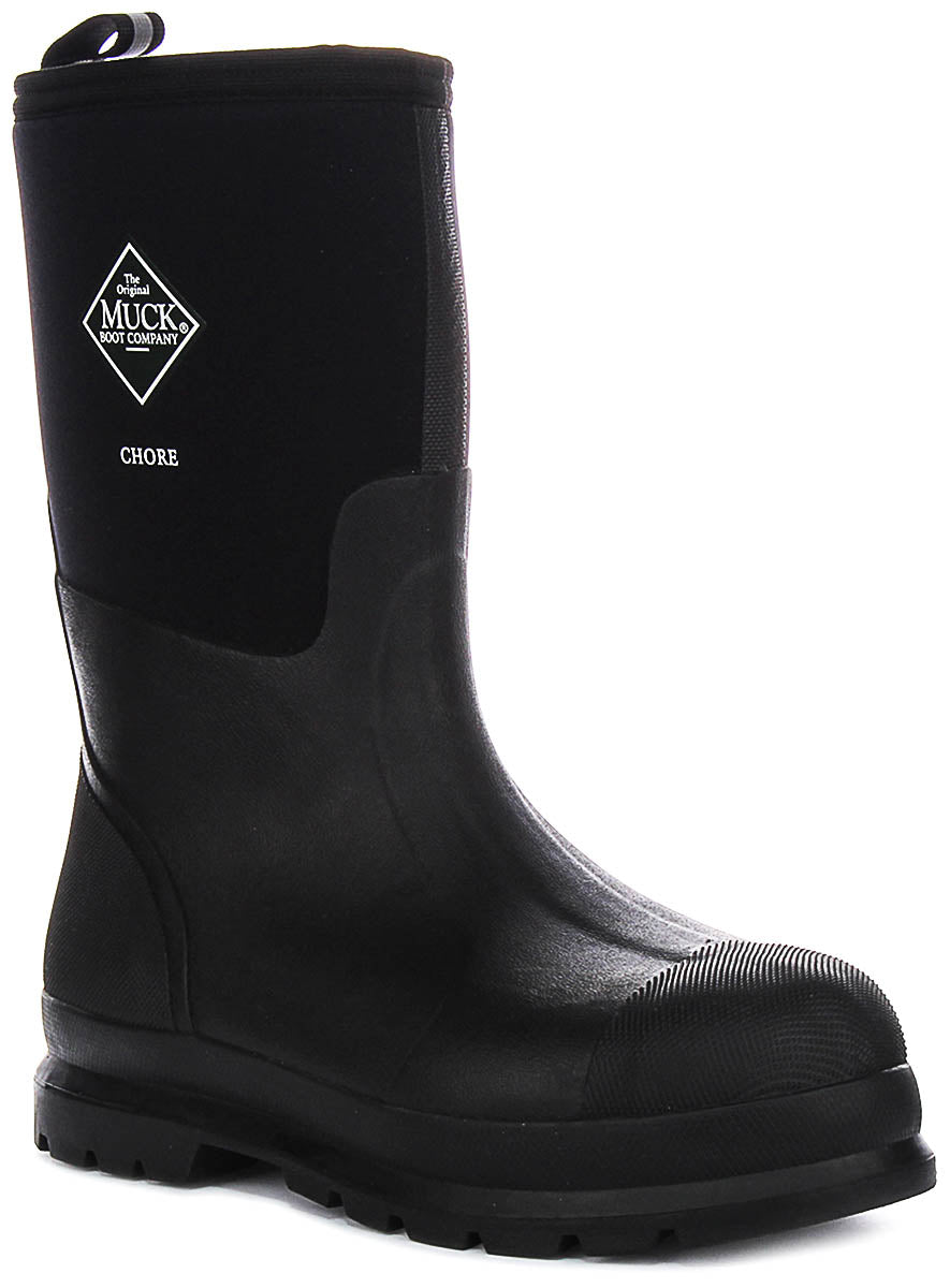 Mid Rubber Boots For Men Hunthor Rubber Boots For Men With Steel