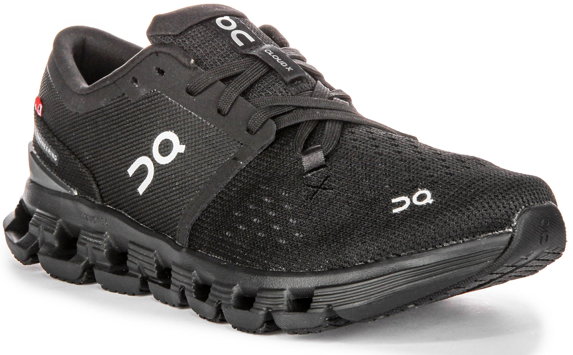 On Running Cloud X 4 In Black For Women | Lace Up Trainers – 4feetshoes
