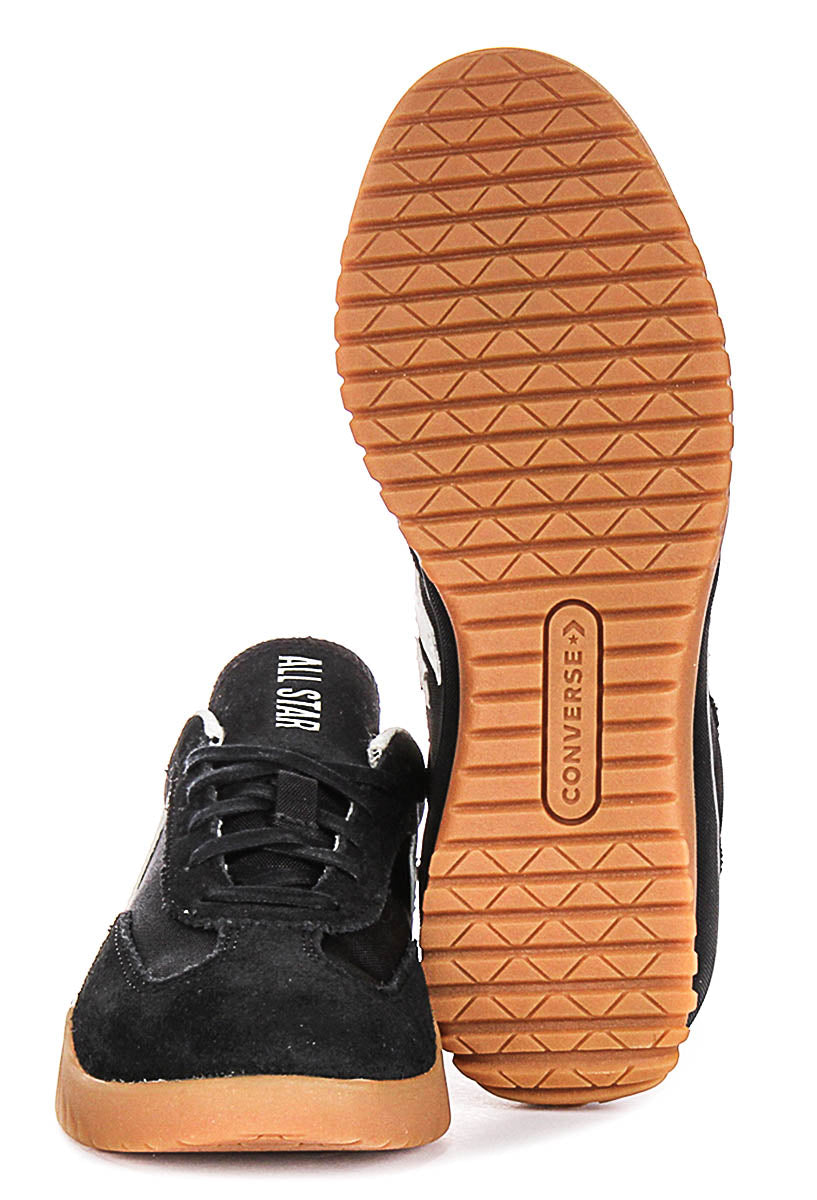 Converse A08263C Run Star Traction In Black White | Trainers – 4feetshoes