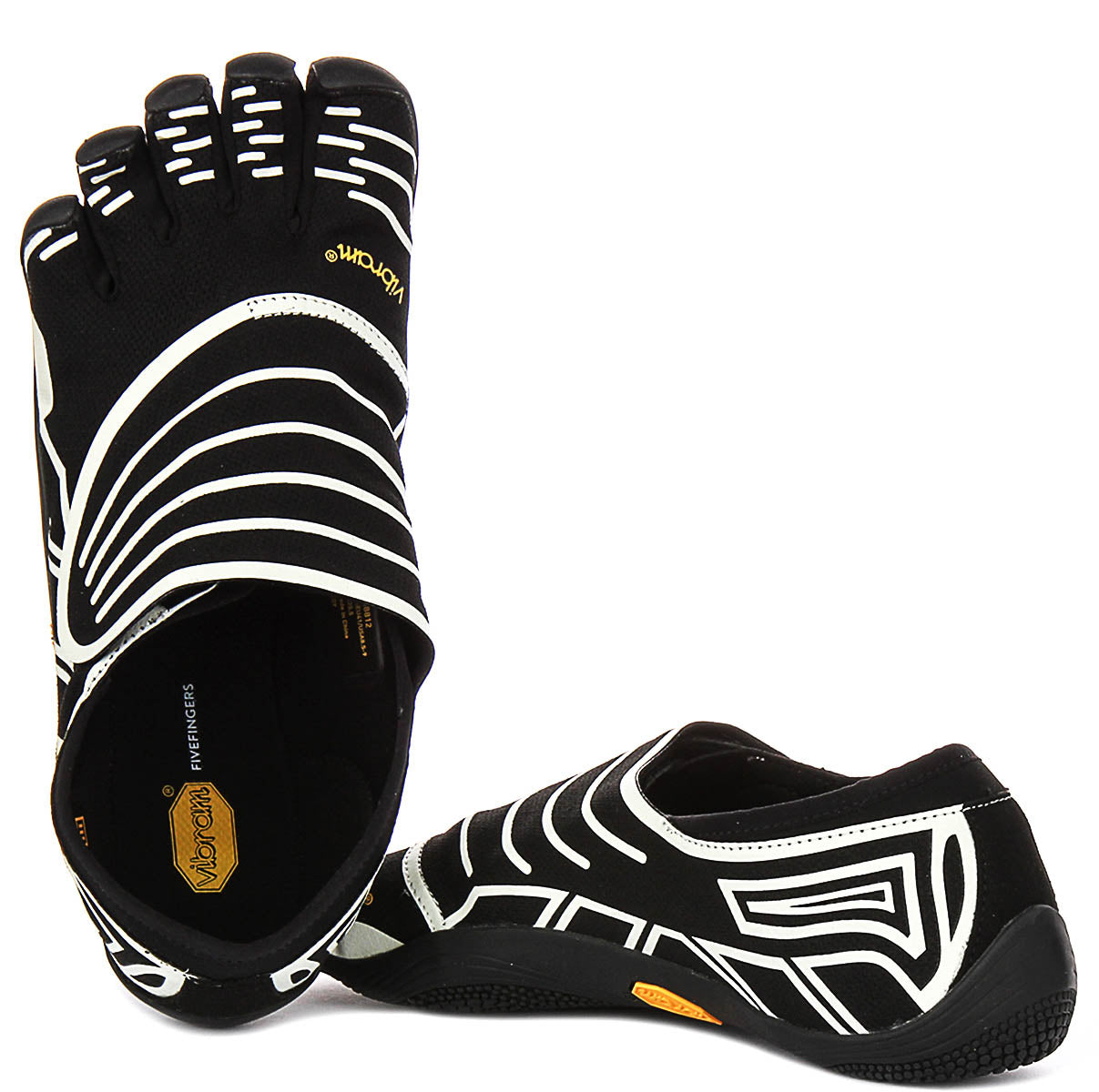 Vibram FiveFingers Groundsplay Black White Women | Barefoot Shoes – 4feetshoes