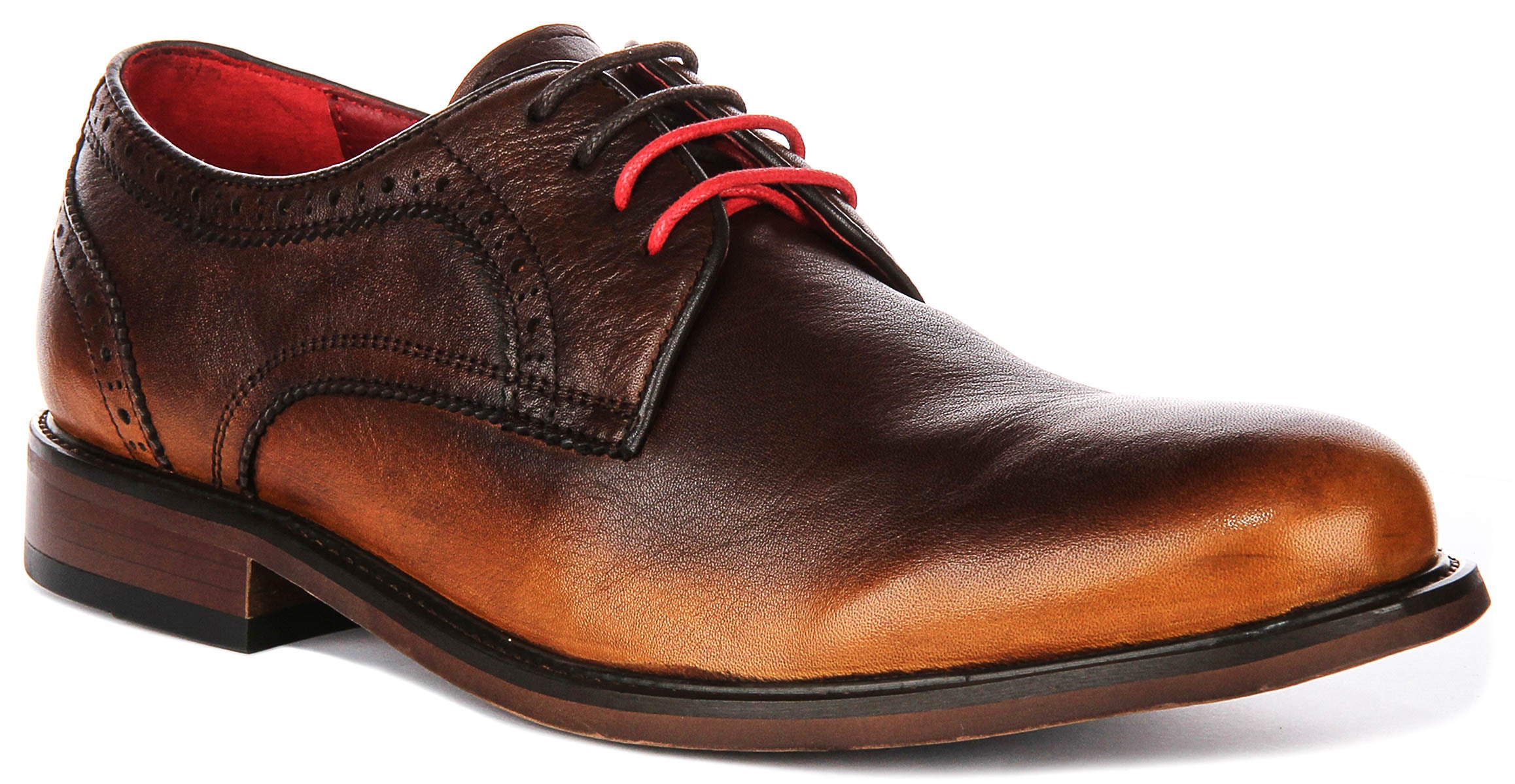 JUSTINREESS England Dutton In Brown | Men’s Leather Oxford Shoes ...