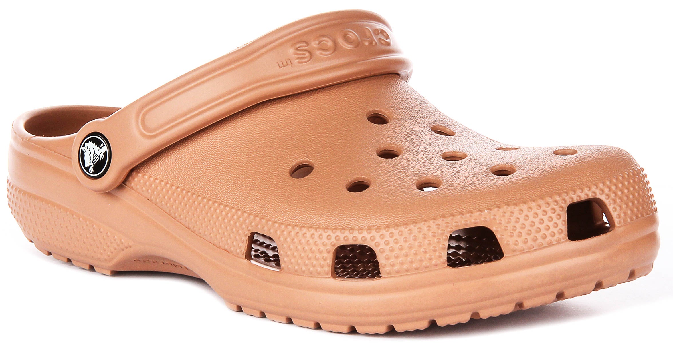 Crocs Classic Clog In Brown Clog | Rubber Beach Back Strap Sandals ...