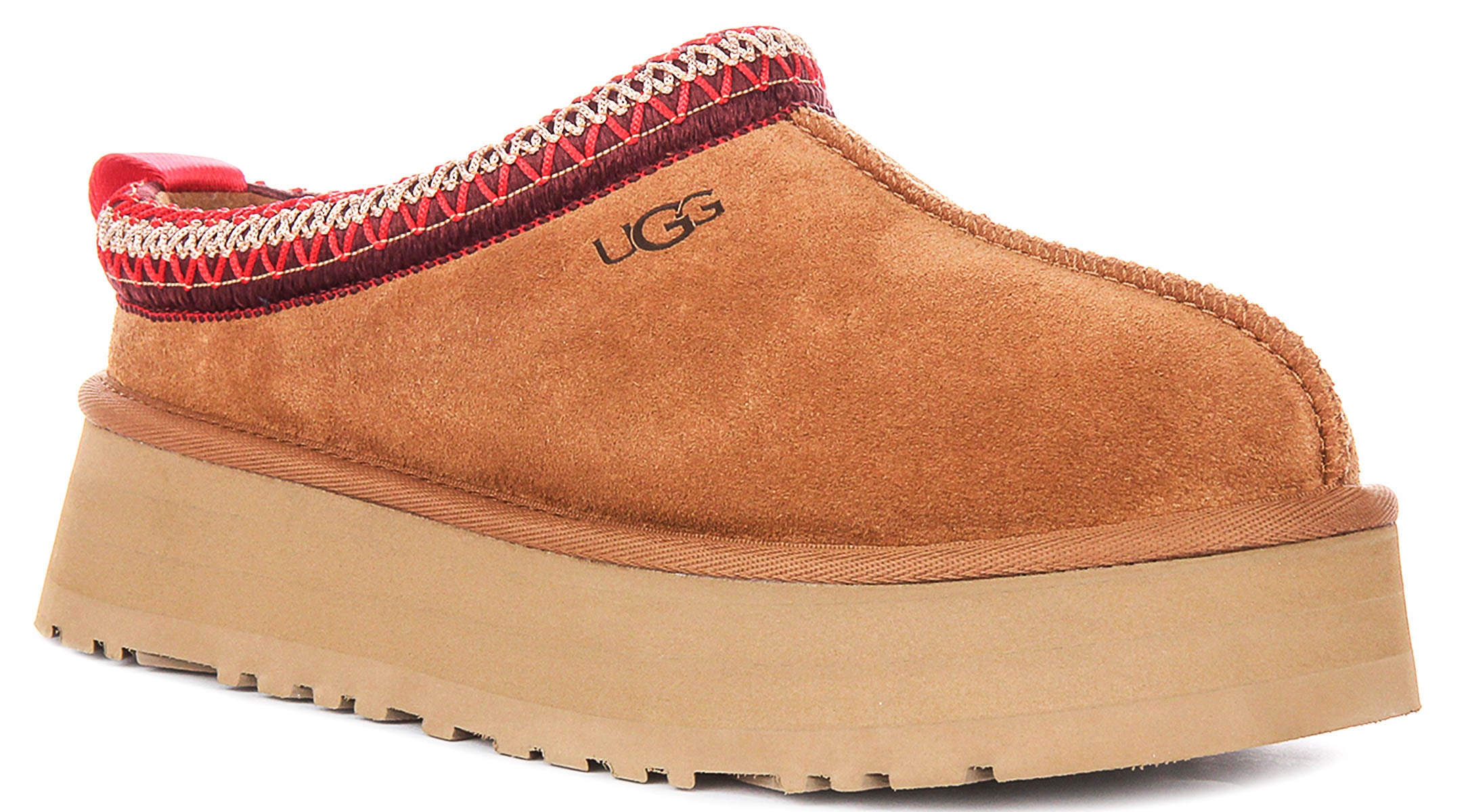 Ugg Australia Tazz 2 In Chestnut For Women | Platform Warm Slip On ...