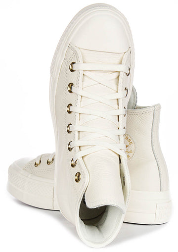 Converse A12764C All Star Lift Platform In Cream For Women | Platform ...