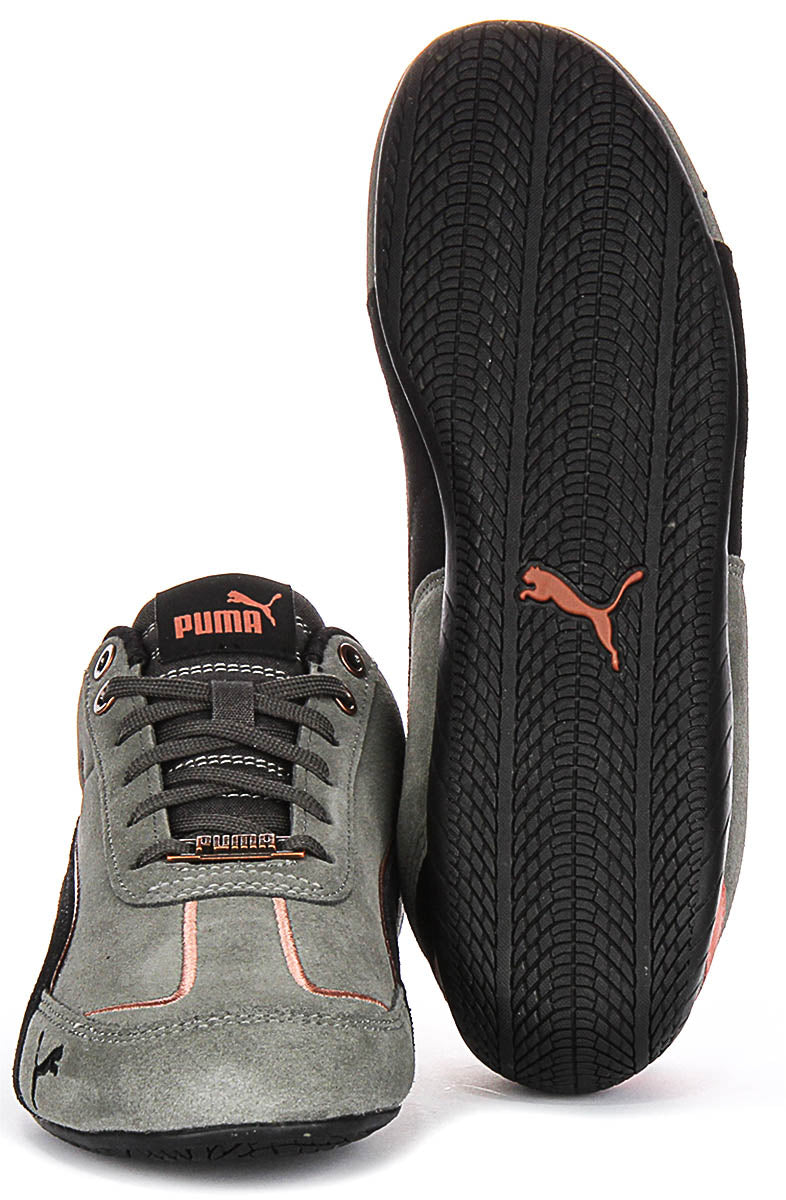 Puma Speedcat Metallic In Dark Grey For Women | Suede Leather Trainers ...