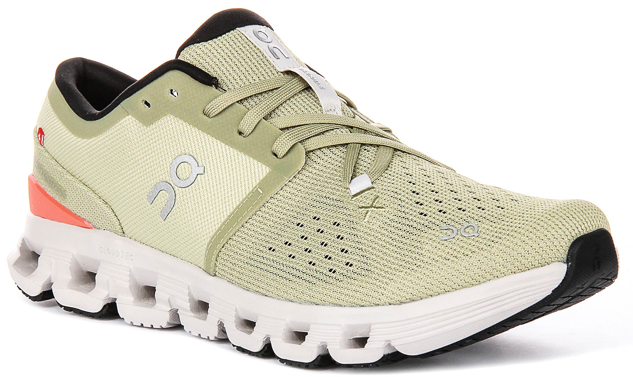 On Running Cloud X 4 In Green For Men | Lace up Run Trainers – 4feetshoes