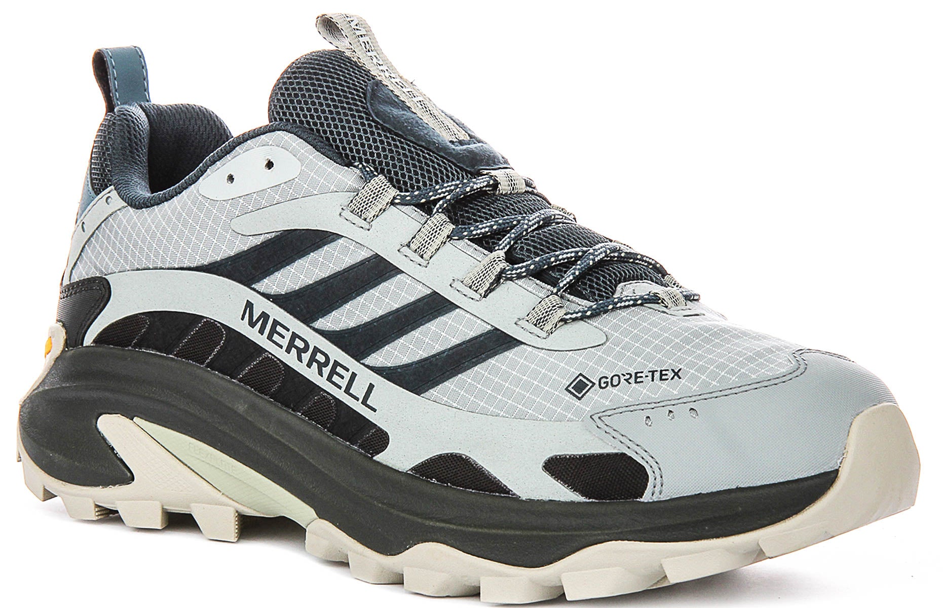 Merrell Moab Speed 2 In Grey For Men | Lace up waterproof Outdoor Shoes ...