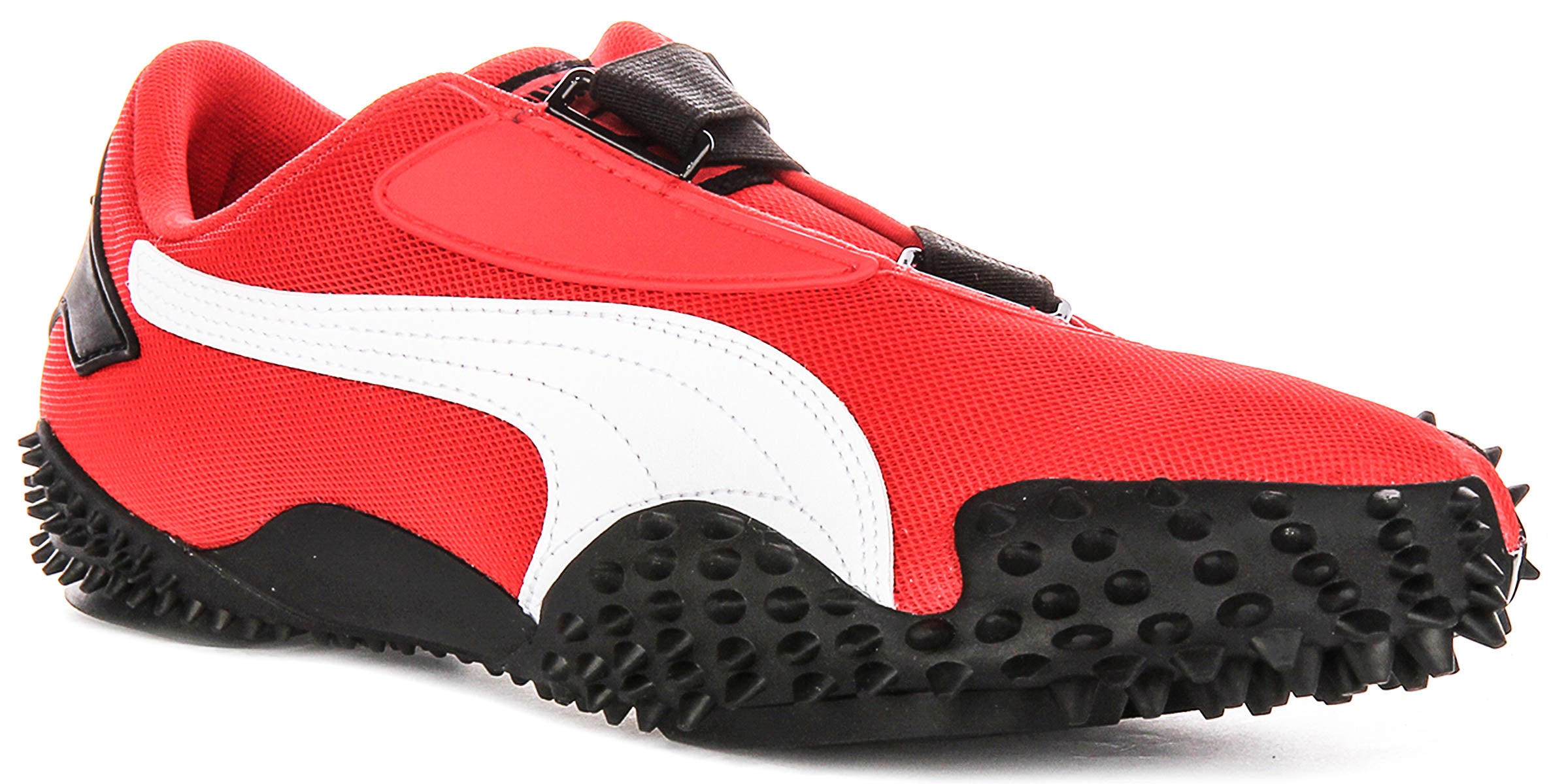 Puma Mostro OG Prime In Red White | Strap Retro Trainers – 4feetshoes