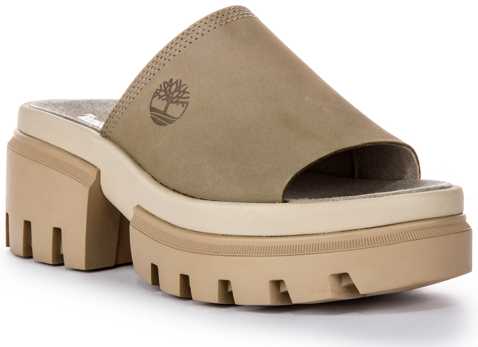 Timberland A639M Everleigh Cleaner Taupe | Womens Slide Sandal – 4feetshoes