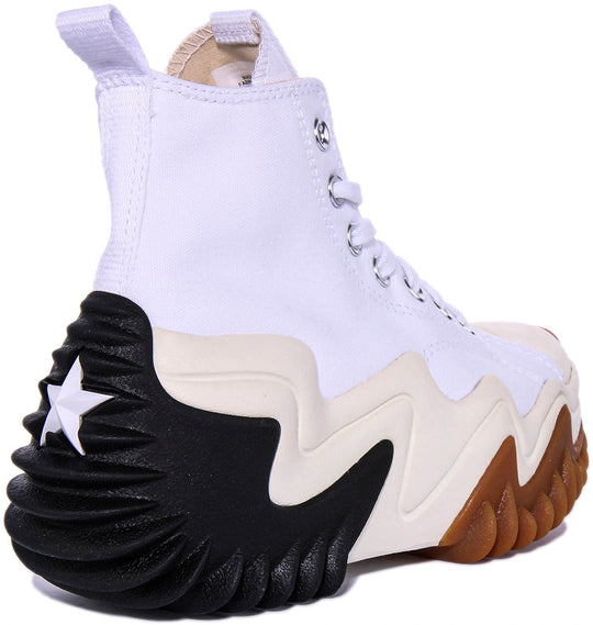 Converse 171546C Run Star Motion Hi In White | Converse Run Star ...