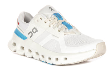 On Running Cloudrunner 2 In White Blue For Women | Trainers – 4feetshoes