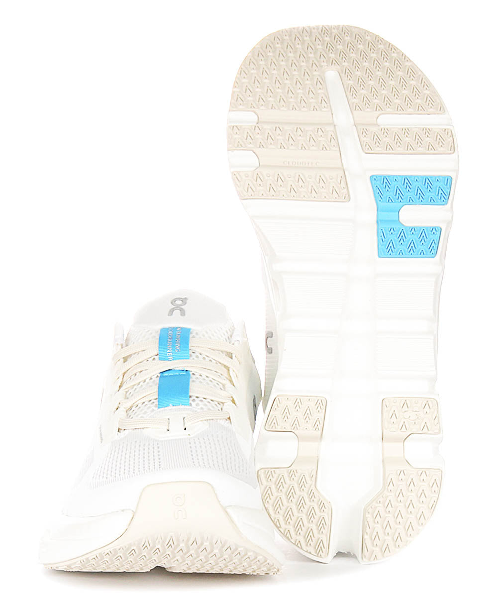 On Running Cloudrunner 2 In White Blue For Women | Trainers – 4feetshoes