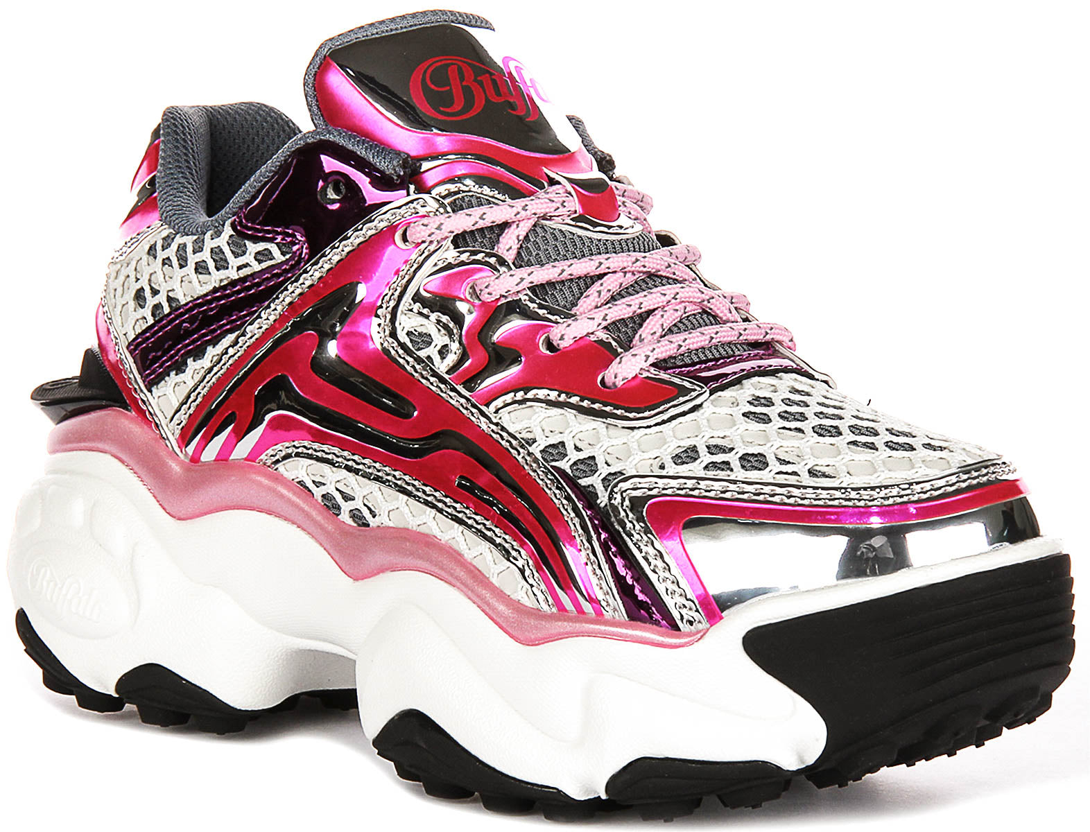 Buffalo Score Tec Platforms For Women | Iridescent Chunky Platforms ...