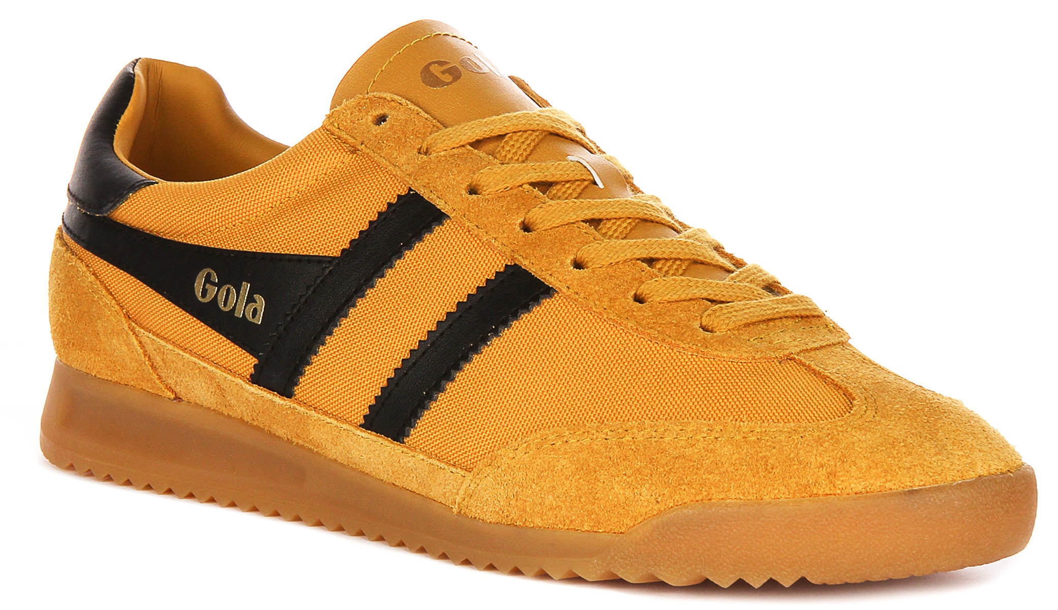 Gola Classics Tornado In Yellow For Men | Nylon Suede Mesh Trainers ...