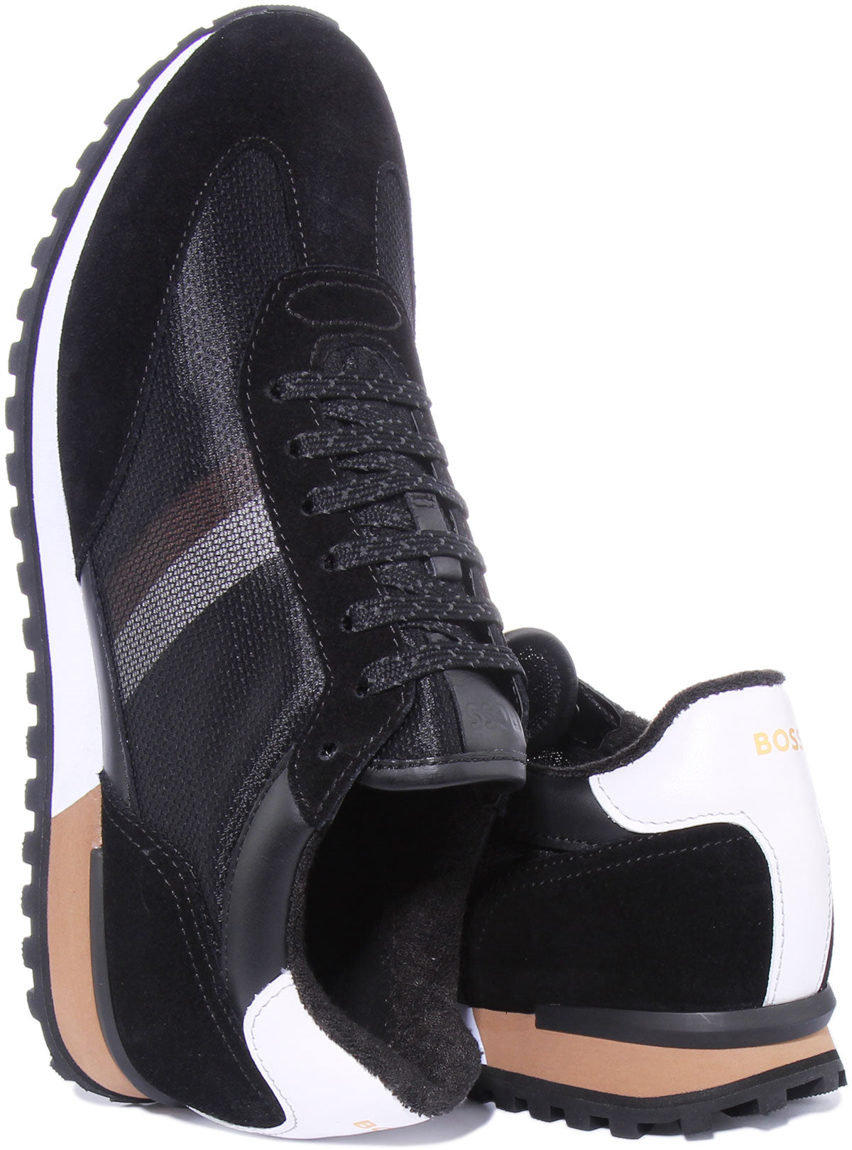 Boss Parkour Running Black | Hugo Boss Contemporary Style Trainers ...