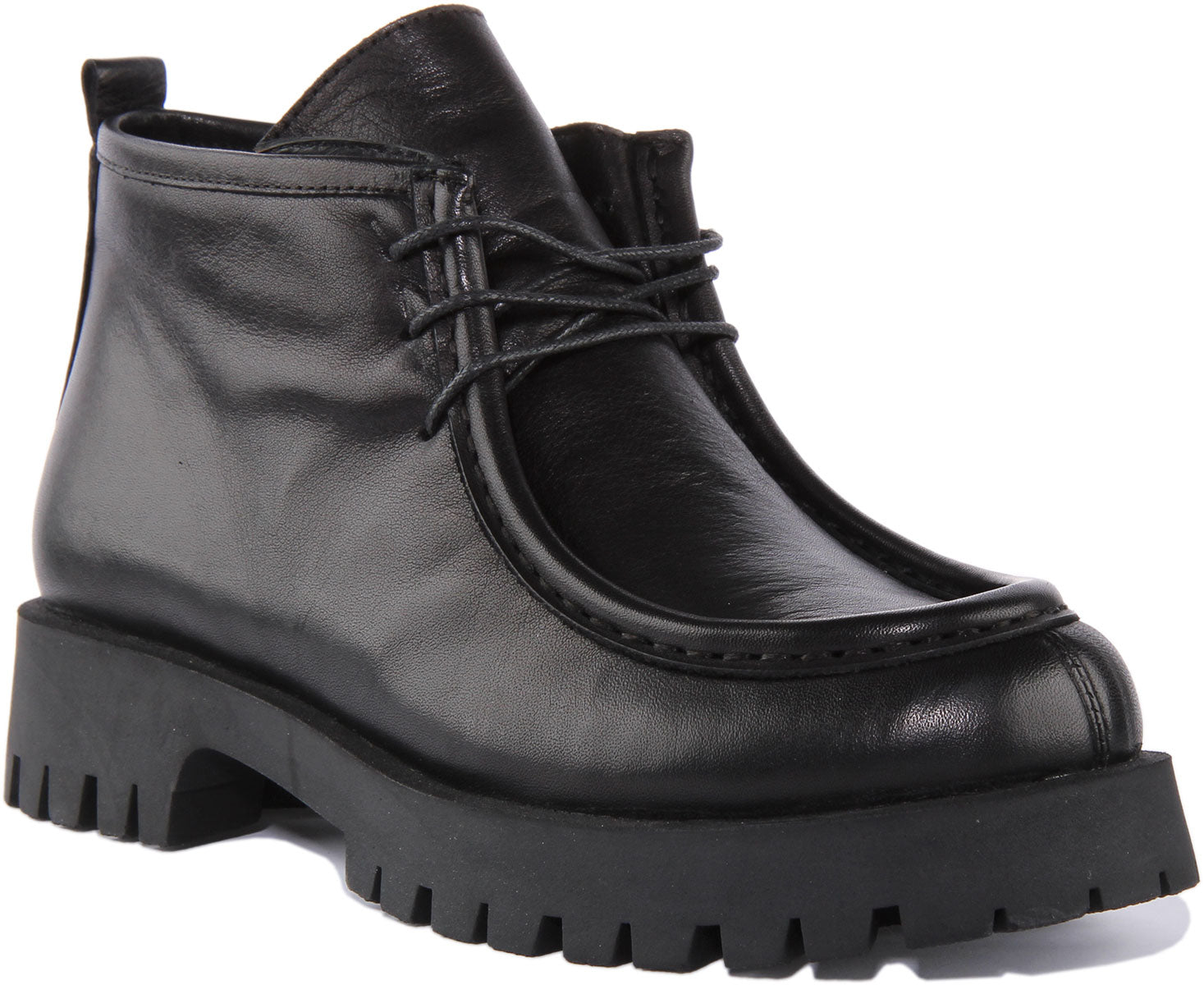 Justinreess England Judith In Black For Women | Chukka Boots – 4feetshoes