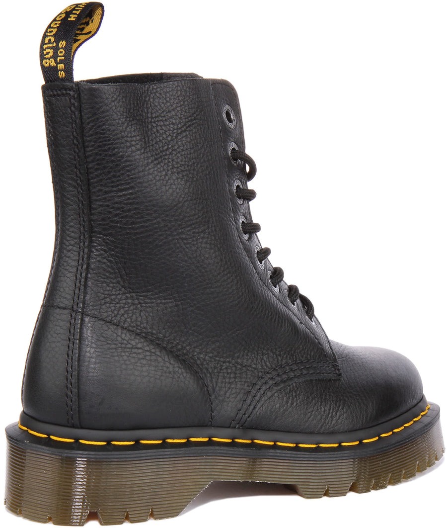 Dr Martens 1460 Pascal Bex In Black | Thick Sole Lace Up Platforms ...