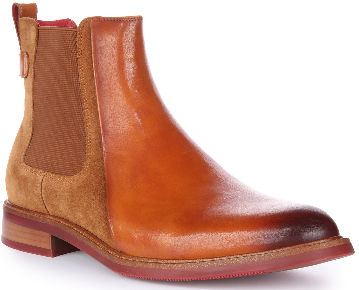 Justinreess England Luiz In Brown For Men | Suede Chelsea Boots ...