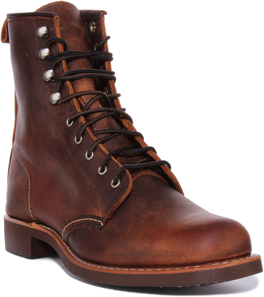 Red Wing 3362 In Copper For Women | Silversmith Lace up Ankle Boot ...