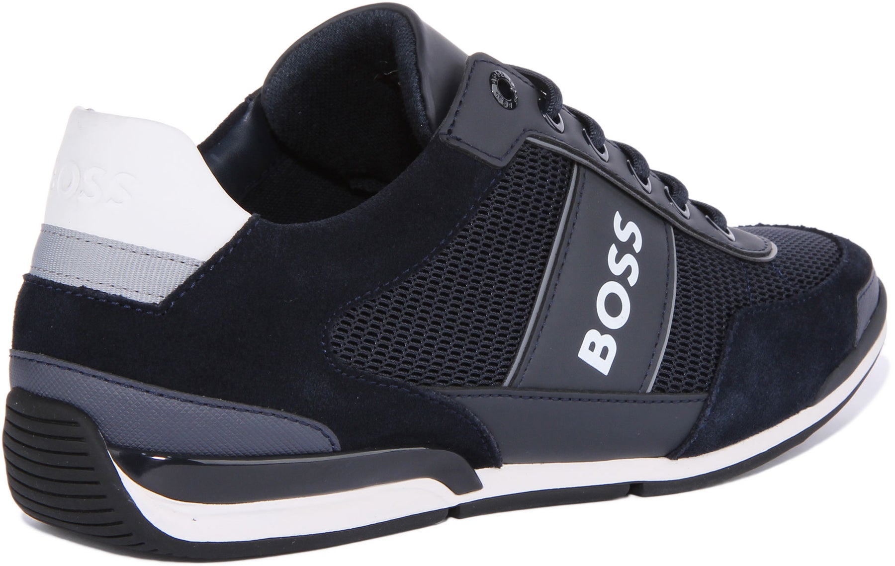 Boss Saturn Low profile PULG In Dark Blue For Men | Hugo Boss – 4feetshoes