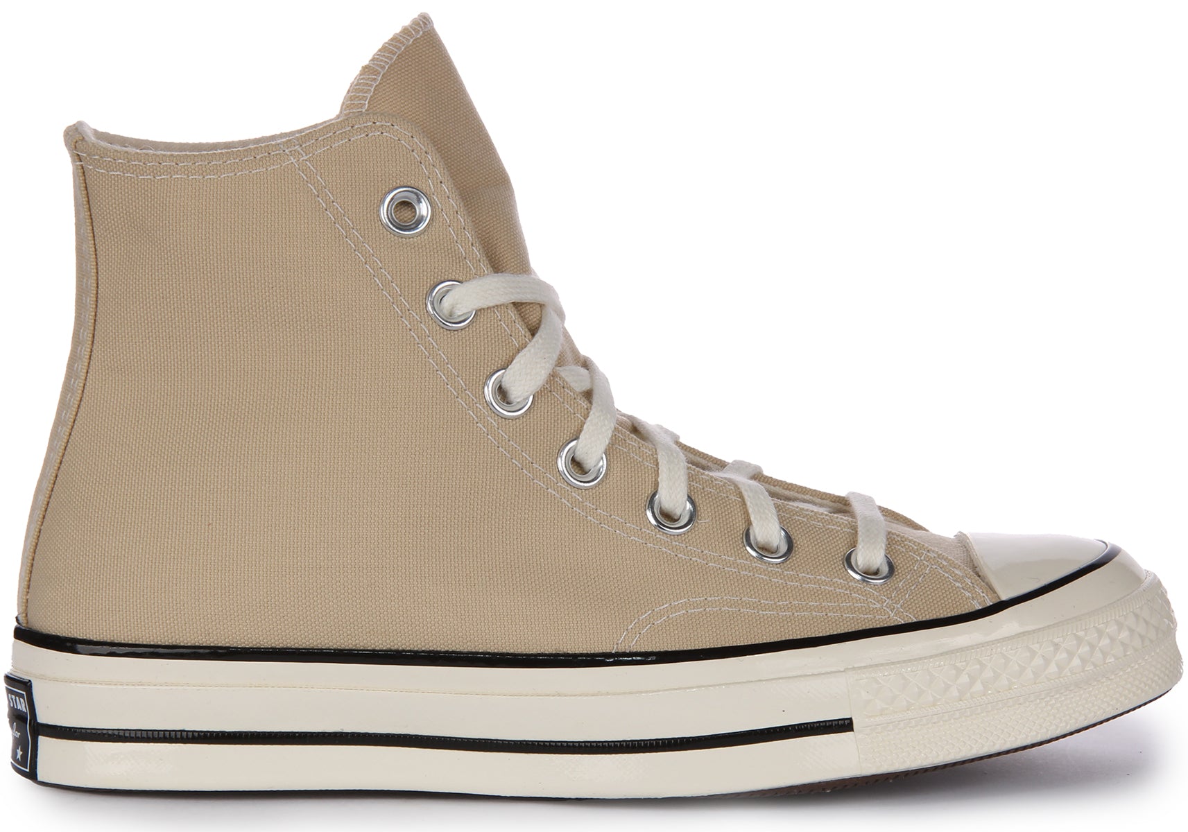 Converse A03446C Chuck 70 In Sand | Lace up High Top Trainers – 4feetshoes