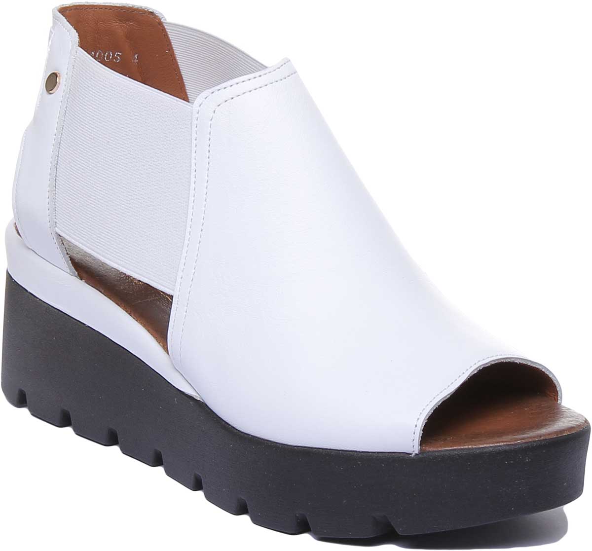 JUSTINREESS England 7100 In White | Sandals – 4feetshoes