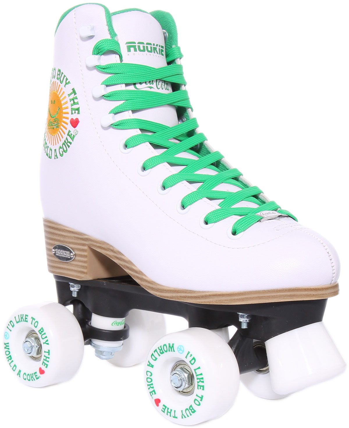 Rookie Sunshine White In White For Women | Lace up Roller Skates ...