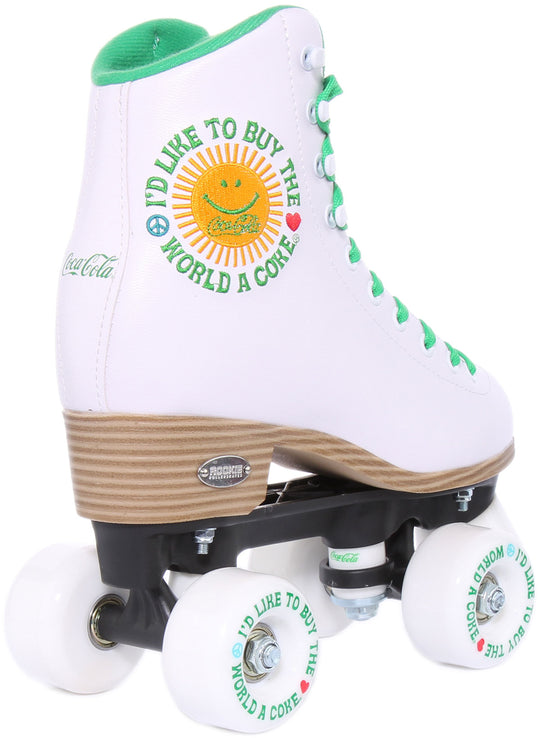 Rookie Sunshine White In White For Women | Lace up Roller Skates ...