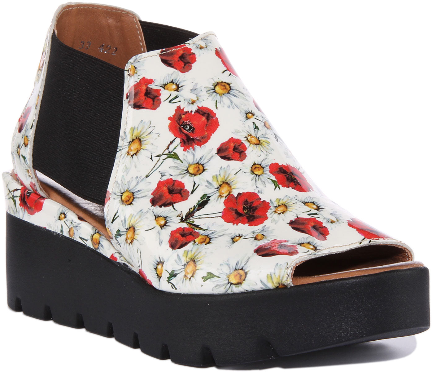 Justinreess England 7100 In White | Womens Chelsea Leather Sandals ...