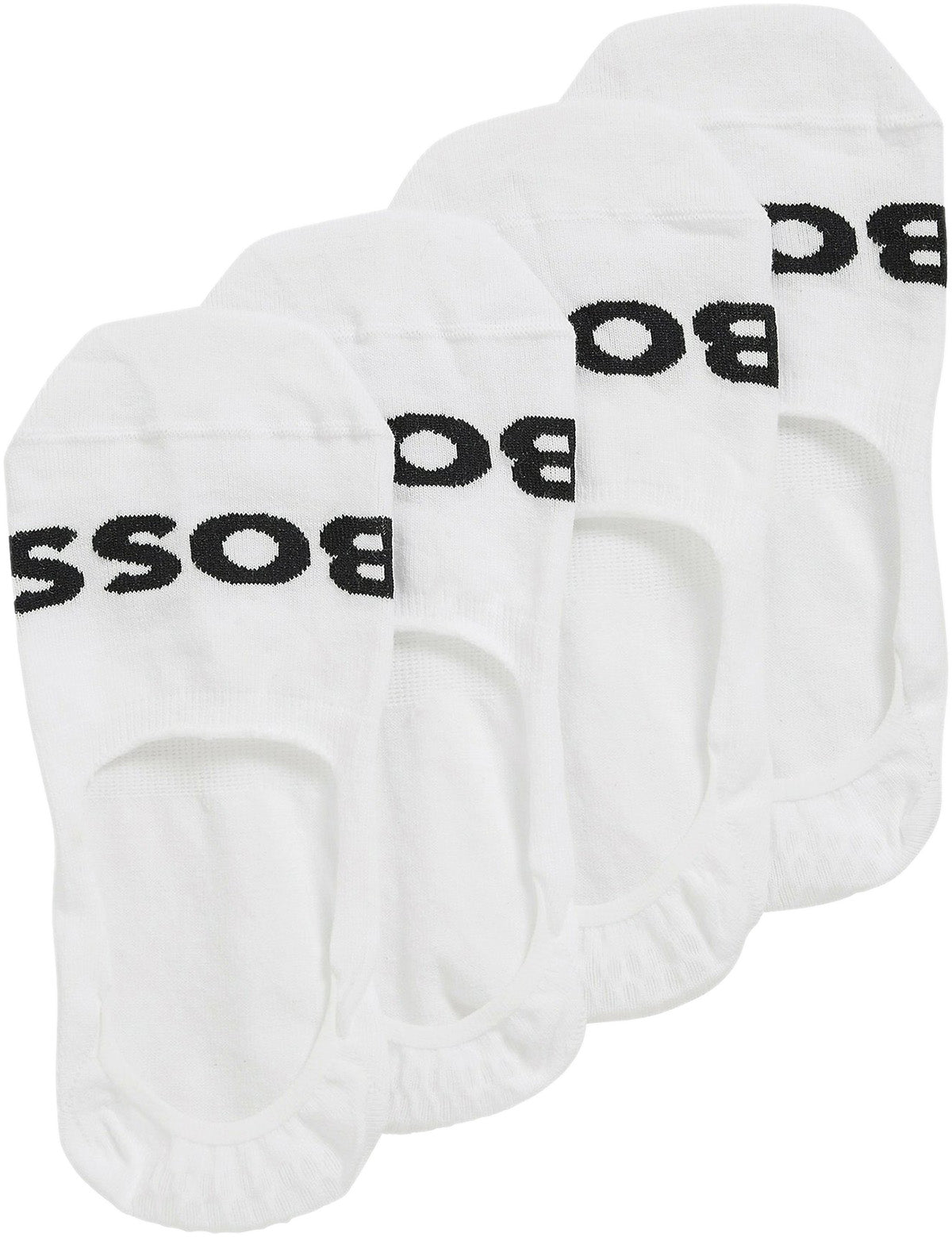 Boss 2 Pair Invisible Logo Socks | Hugo Boss White Trainers Socks ...