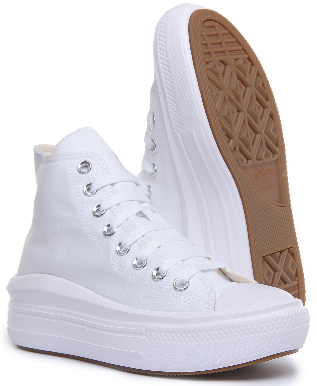Converse 568498C CT All Star Hi Trainer In White Black For Women ...